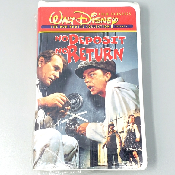 Disney | Other | No Deposit No Return Vhs Movie | Poshmark